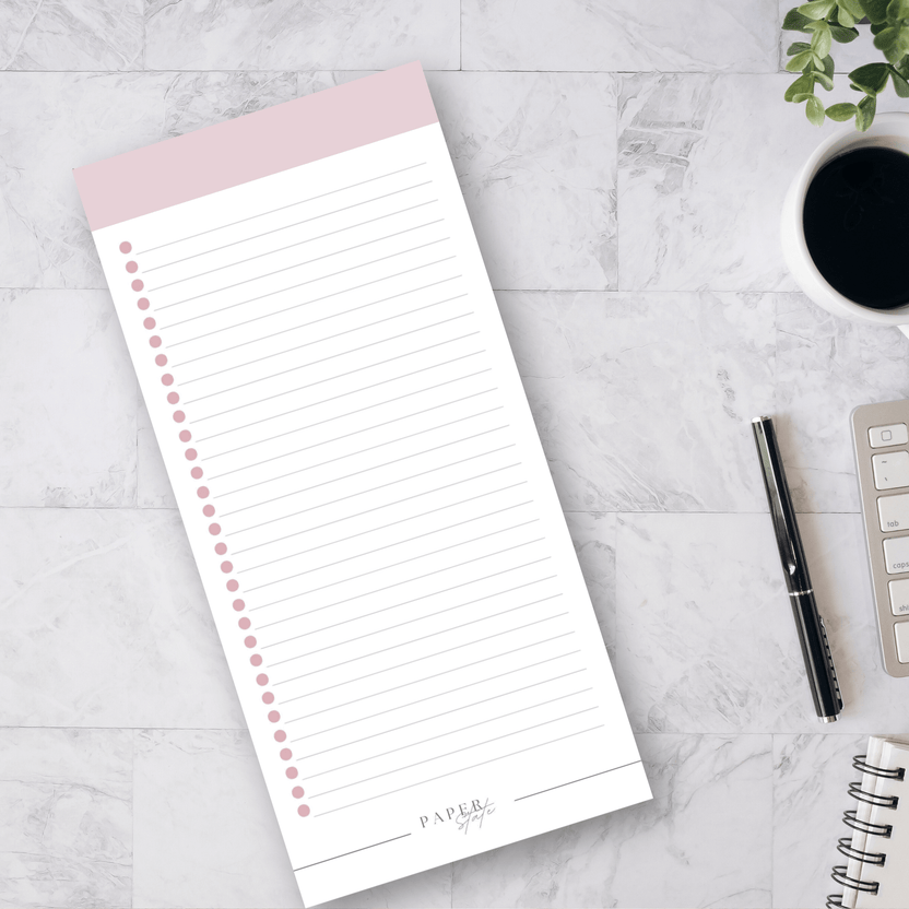 DL list notepad – Paper State